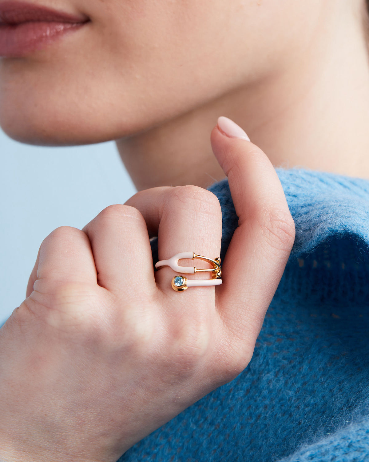 The Original Stethoscope Ring | Jewelry by V Coterie