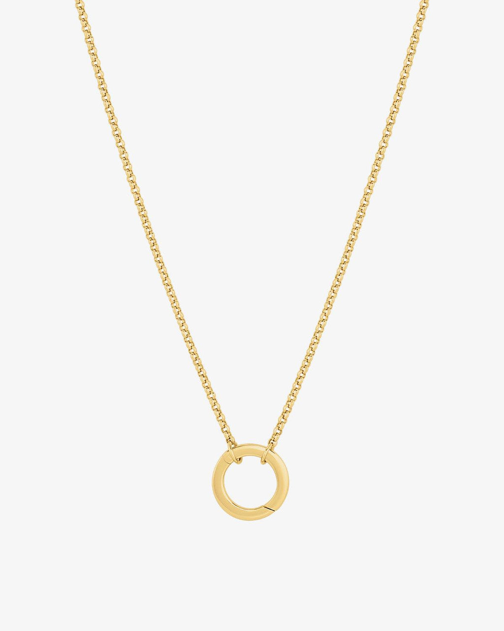 Rolo Chain w/ Charm Holder | Jewelry by V Coterie