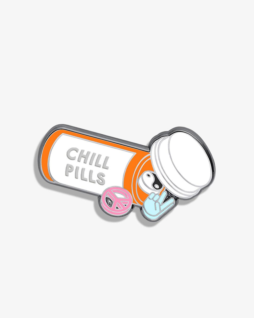 Chill Pills Lapel Pin | Medical and Pharmacy Pin by V Coterie