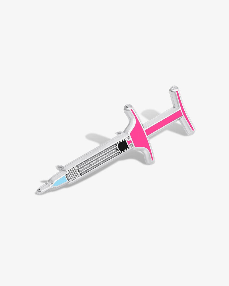 Filler Syringe Lapel Pin | Medical Pin by V Coterie