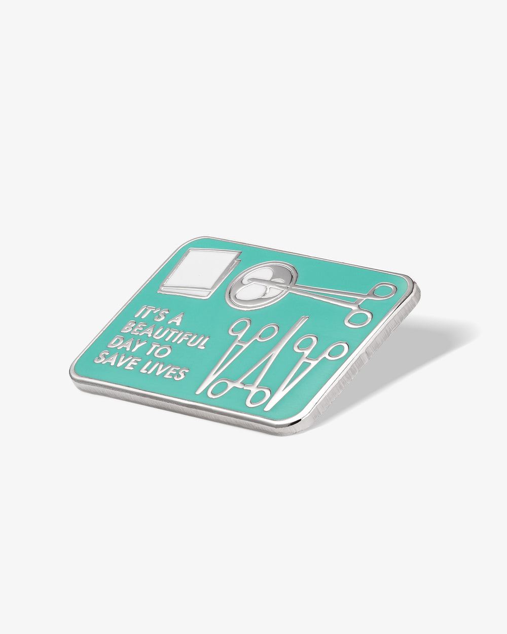 It's A Beautiful Day to Save Lives (Surgical Tray) Lapel Pin – V Coterie