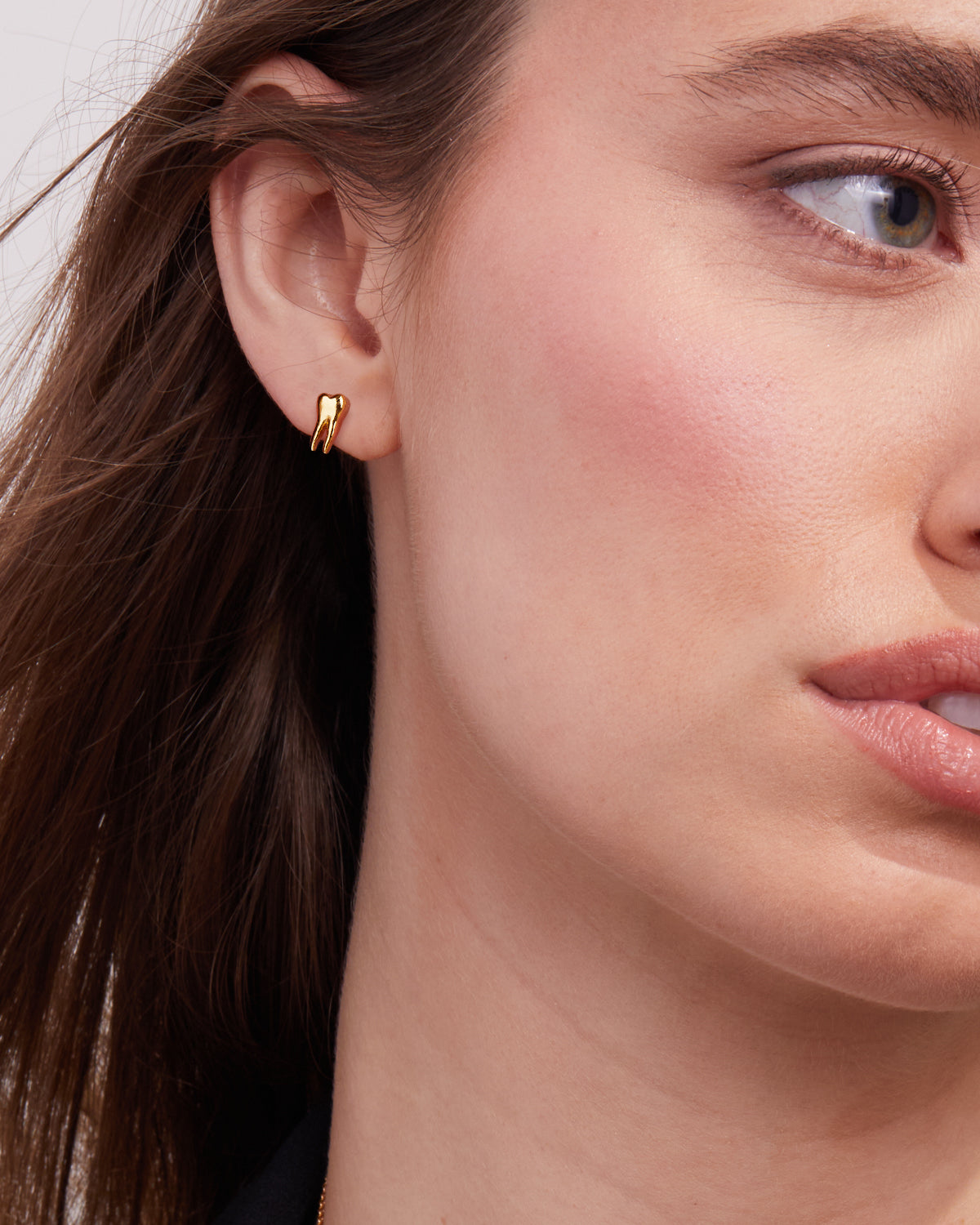 Tooth Stud Earrings | Dental Jewelry by V Coterie
