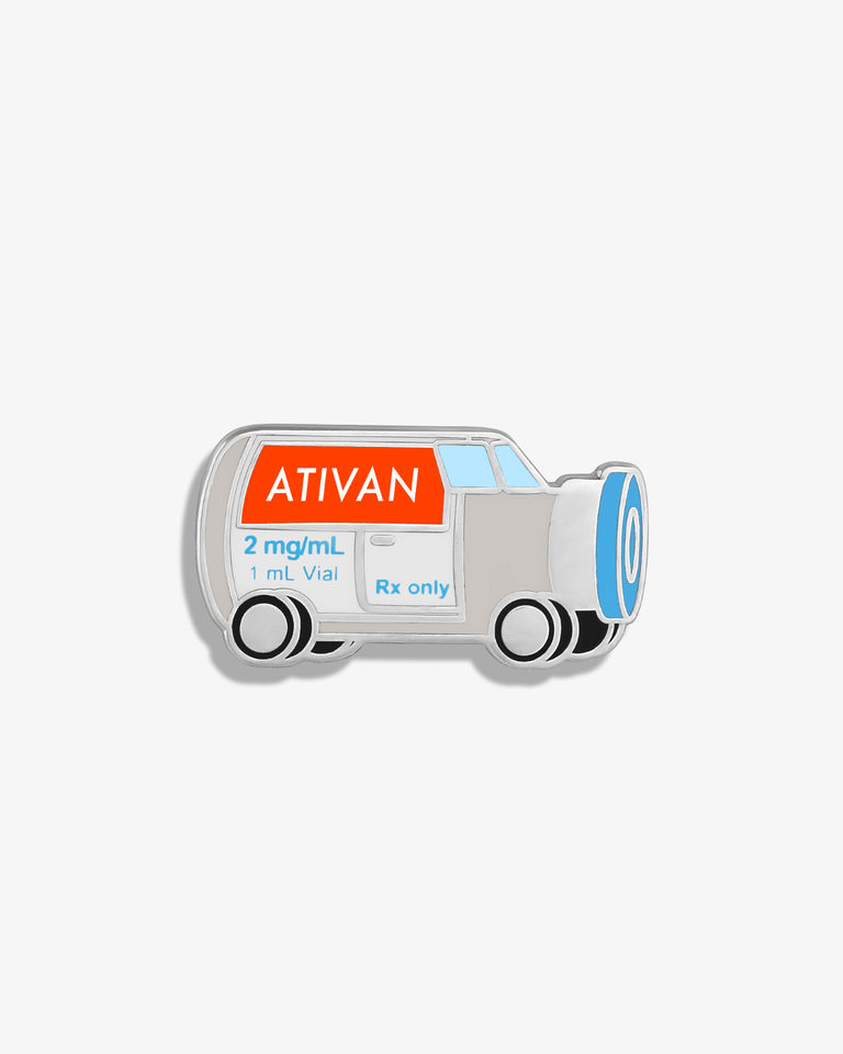 Ativan Lapel Pin by V Coterie