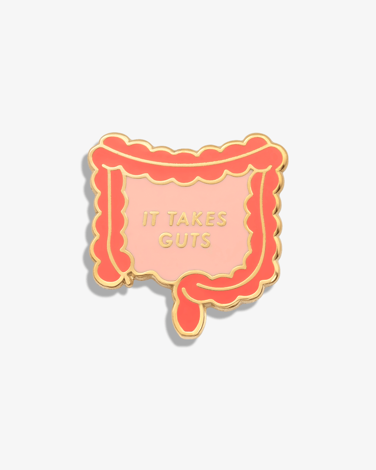It Takes Guts Lapel Pin – V Coterie