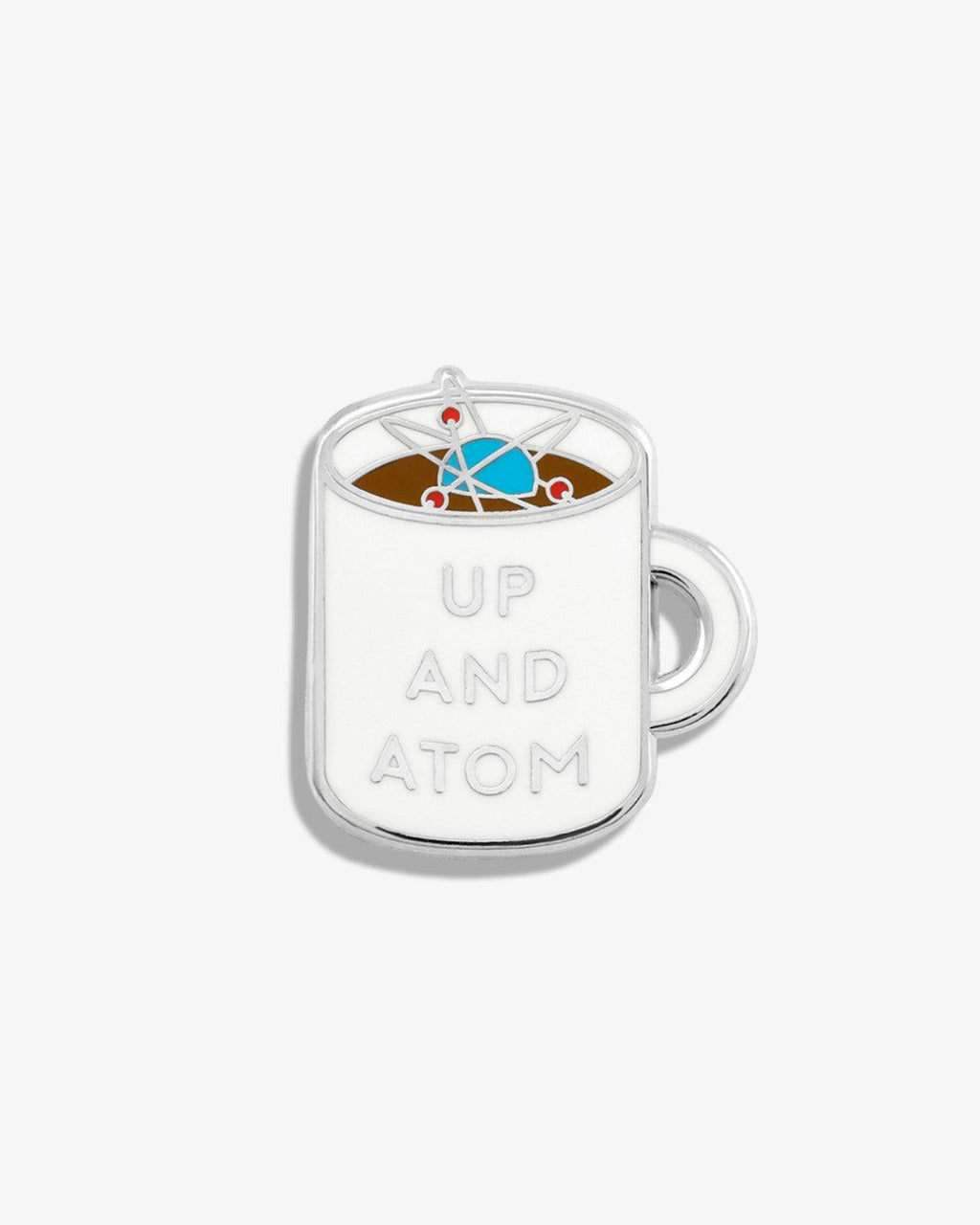 Up and Atom Coffee Mug Lapel Pin – V Coterie